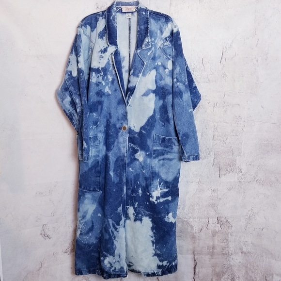 custom | Jackets & Coats | Vintage Apache Denim Trenchcoat | Poshmark